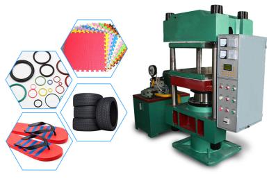 China Rubber Plate Hydraulic Vulcanizing Machine Four Column Hot Pressing for sale