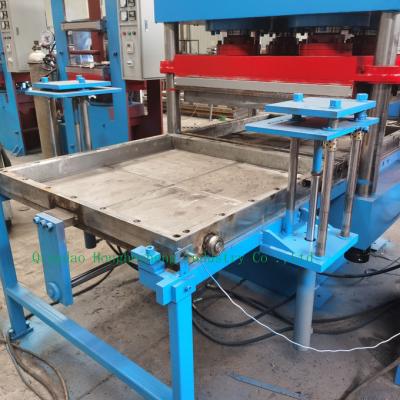 China Prensa de vulcanización de la baldosa de goma Xlb1000X1000 avanzada for sale