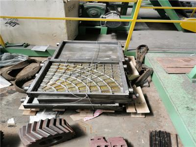 China Rubber Tile Mould For Rubber Floor Tile Machine for sale