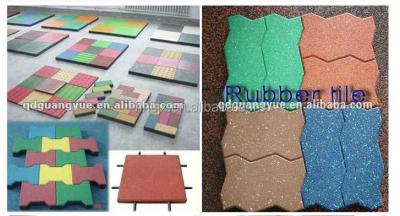 China 200t Badminton Court Floor Tiles Making Machine for sale