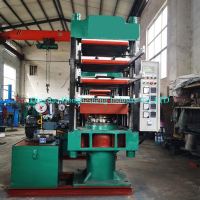 China Large Flat Rubber Heating Molding Machine Seals Four Column Vulcanization for sale