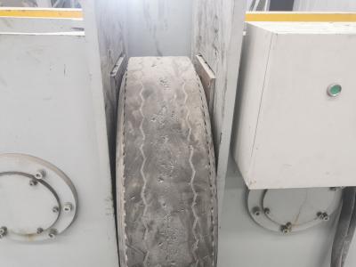 China Double Hook Hydraulic Tire Debeading Machine / Tire Wire Extractor Machine for sale