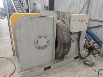 China Double Hook Hydraulic Tire Debeading Machine / Tire Wire Extractor Machine for sale