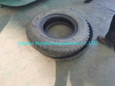 China Waste Tire Recycling Rubber Tire Automatic Strip Block Cutter for sale