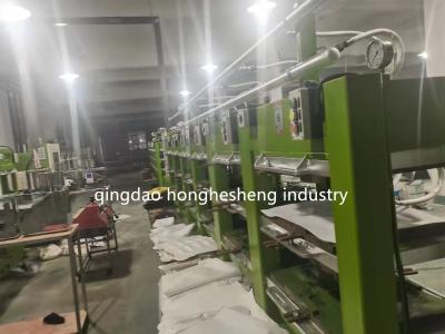 China Eva Foam Flip Flops Vulcanizing Press Machine For Eva Slipper Making for sale