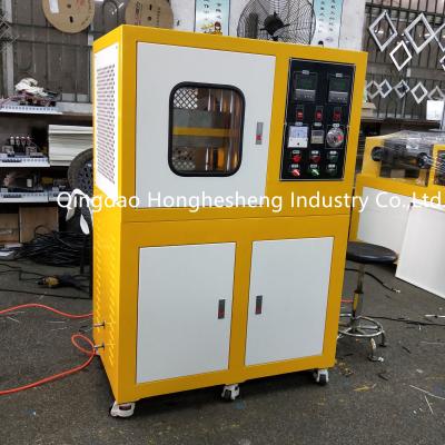 China Flat Vulcanizing Machine Laboratory With Automatic Touch Screen Type for sale