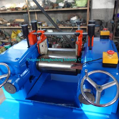 China 6 Inch Small Open Rubber Plastic Mixer Laboratory Electric Heating Mixing Machine for sale