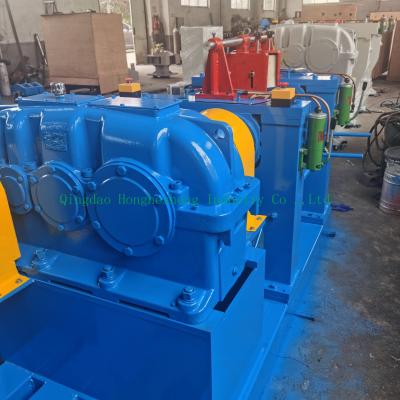China 9 Inch 10inch Two Roll Open Mixing Mill With Silicone Cable Hose Strip Extruder for sale