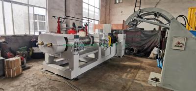 China Hard Tooth Bearing Rubber Two Roll Mixing Mill XK400 16inch Mixing Mill Machine for sale