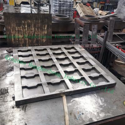 China 1000*1000 Rubber Tile Making Machine For 1*1m Rubber Floor Tile for sale