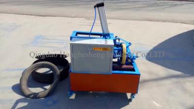 China 120cm Semi Automatic Tire Ring Cutter Scrap Tire Bead Ring Cutting Machine for sale