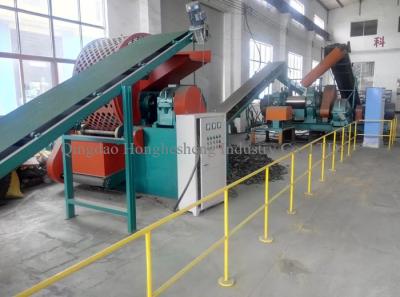 Cina I granelli di gomma riciclano la trinciatrice residua 1000-1500kg/H della gomma in vendita