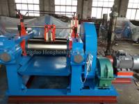 China Silicone Rubber Two Roll Mixing Mill Machine Open Type 50HZ for sale