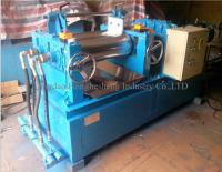 China Silicone Rubber Two Roll Mixing Mill Machine Open Type 50HZ for sale