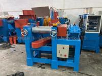 China Silicone Rubber Two Roll Mixing Mill Machine Open Type 50HZ for sale