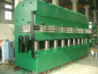 중국 C Tyre Tire Tread Rubber Plate Vulcanizing Press Machine 200 Ton 1000*1000mm 판매용