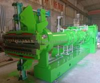 China Cold Feed Vacuum Rubber Extruding Machine Single Compound Microwave Vulcanization for sale