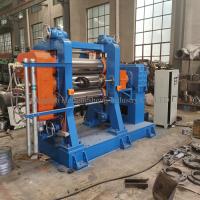 China Three Rolls Rubber Calender Mill 0.2MM For Double Side Coating for sale