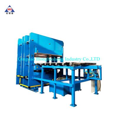 Cina 160 fresatrice di vulcanizzazione delle mattonelle della stampa della pressapellicola di tonnellata 800x800mm Tiro in vendita