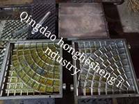 China Frame Style Paving Rubber Tile Making Machine With 600mm Stroke for sale