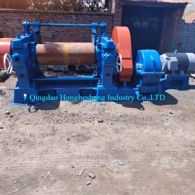 China 5.5KW Dia 160mm Silicone Rubber Open Mixing Mill Second Hand Rolling Mill for sale
