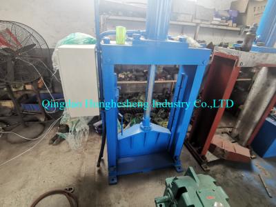 China Hydraulic Synthetic Rubber Bale Cutting Machine 5.5kw 680mm Stroke for sale