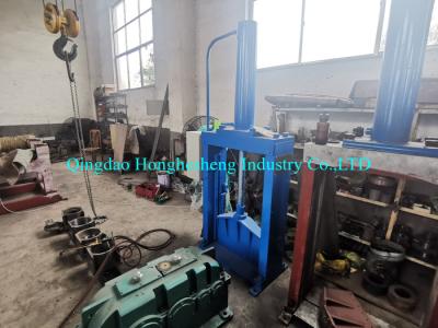 China Hydraulic Synthetic Rubber Bale Cutting Machine 5.5kw 680mm Stroke for sale