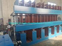 China C-frame rubber tread plate vulcanizing press machine for sale