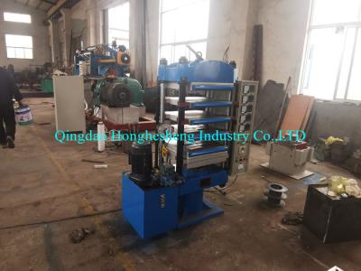 Cina Macchine automatiche del vulcanizzatore del piatto di XLB-500*500/100 Ton Flat Track Series in vendita