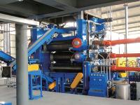 China Cord Thread 4 Roll Rubber Calender Machine for sale