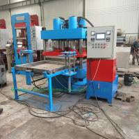 China Down Stroke Type Rubber Interlock Brick Making Machine 120T for sale