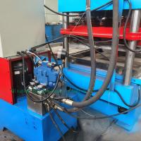 China Down Stroke Type Rubber Interlock Brick Making Machine 120T for sale
