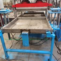 China Down Stroke Type Rubber Interlock Brick Making Machine 120T for sale