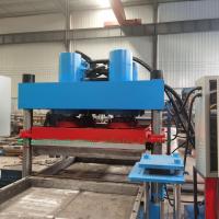 China Down Stroke Type Rubber Interlock Brick Making Machine 120T for sale