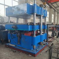 China Six Column Type Plate Vulcanizing Press Machine Steam Heating 600T for sale