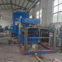 China Frame Type Recycled Rubber Paver Tile Making Vulcanizing Press Machine 1500t for sale