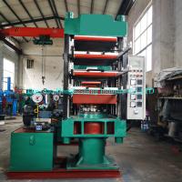 China Large Flat Rubber Heating Molding Machine Seals Four Column Vulcanization for sale