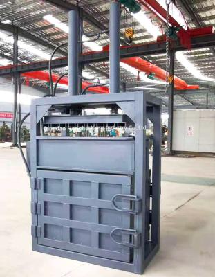 China Vertical Hydraulic Pressing Waste Paper Baler Cardboard Baling Machine for sale