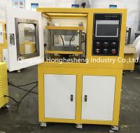 China Flat Vulcanizing Machine Laboratory With Automatic Touch Screen Type for sale