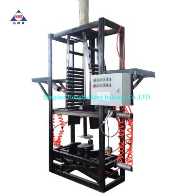 China Small Wire Tire Setting Sleeving Whole Tyre Doubling Machine Waste Tire Packing for sale