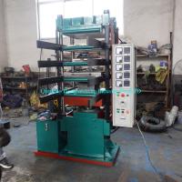 China Four Layer Rubber Tile Making Machine Rubber Floor Vulcanizing Press Machine 50t for sale
