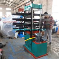 China Four Layer Rubber Tile Making Machine Rubber Floor Vulcanizing Press Machine 50t for sale