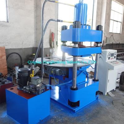 China turntable shoe sole vulcanizer rubber sole slipper rotary vulcanizing machine for sale