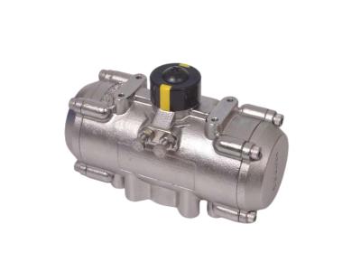 China Stainless Steel Pneumatic Actuator For Corrosion-Resistant Environment Corrosion Resistant Rack And Pinion SS Actuator for sale
