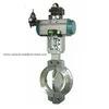 China Pneumatic Butterfly Valve Flange Type Metal Seat High Pressure for sale