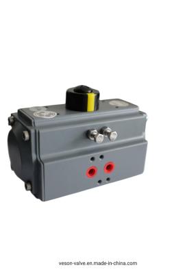 China Pneumatic Actuator with Travel Adjustment ±5º Position Indicator and High Performance Springs for Valve Control for sale