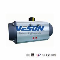 China 90° Double Acting Pneumatic Actuator AT-DA83 with 0.25-0.8 MPa Pressure Range and ISO5211 Compliance for sale