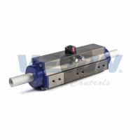 China Explosion Proof 3 Position Pneumatic Actuator 90° Rotation with Adjustable Intermediate Stops for Valve Control for sale