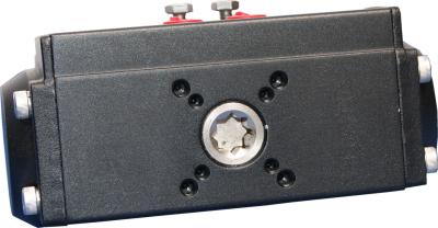 China PTFE Coated Hard Anodized Aluminum Pneumatic Actuator with ISO5211 & DIN3337 Standard for Valve Operation for sale