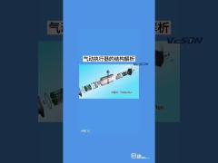 full bore ansi class pneumatic two way flanged ball valve